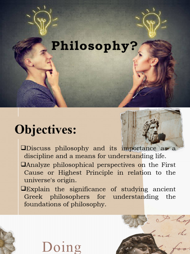 q1 w1 - Lesson 1 - Doing Philosophy | PDF | Ancient Greek Philosophy ...
