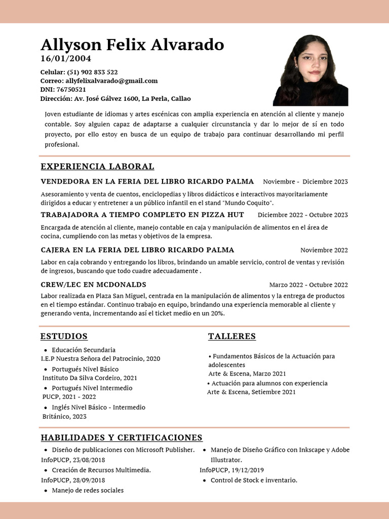 CV Allyson Felix | PDF