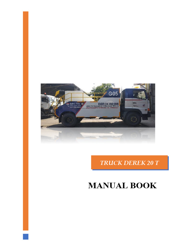 Truck Derek - Hino FG260 | PDF