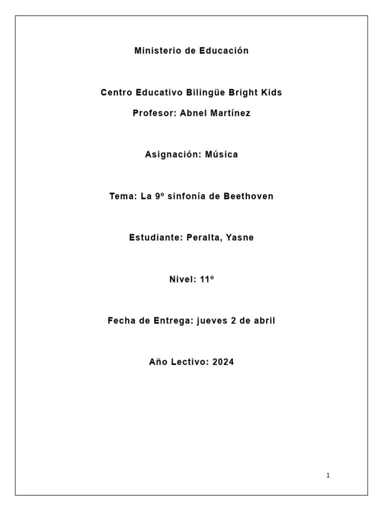 Men Sual | PDF | Sinfonía n.º 9 (Beethoven) | Ludwig Van Beethoven