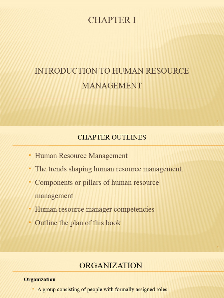 Human Resource Management Overview | PDF | Human Resource Management ...