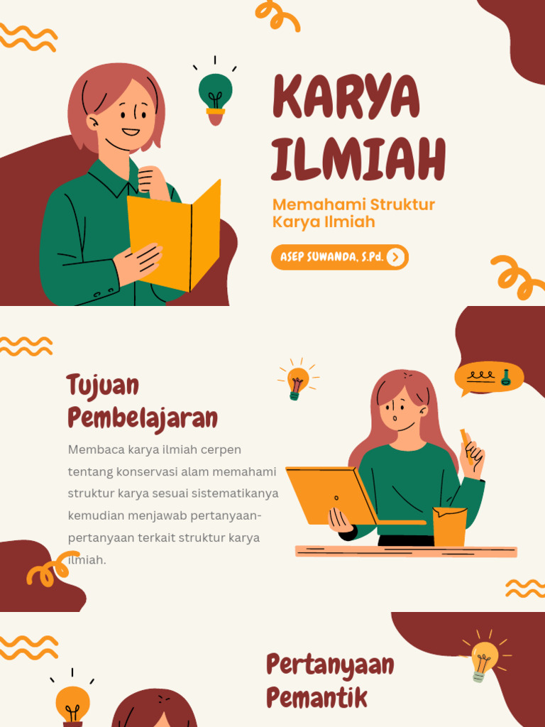 Memahami Struktur Karya Ilmiah | PDF | Sains & Matematika