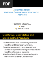 Creswell Creswell 2018 | PDF | Qualitative Research | Quantitative Research