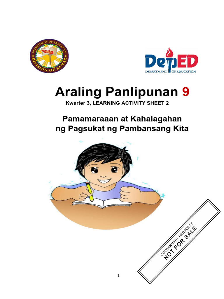 Final - AP9 - Q3 LAS 2. - WK 3 - Pamamaraan | PDF