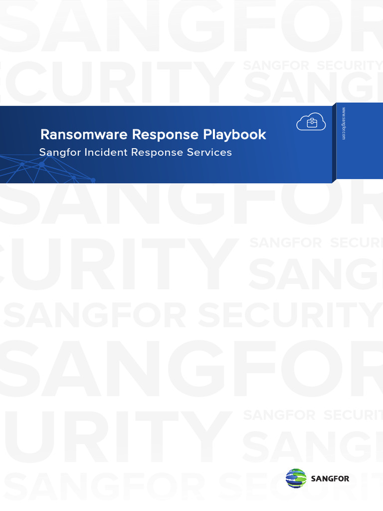 Ransomware Response Playbook | PDF | Ransomware | Computer File