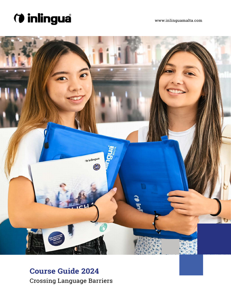 Inlingua Malta Course Guide 2024 | PDF | Room | Educational Technology