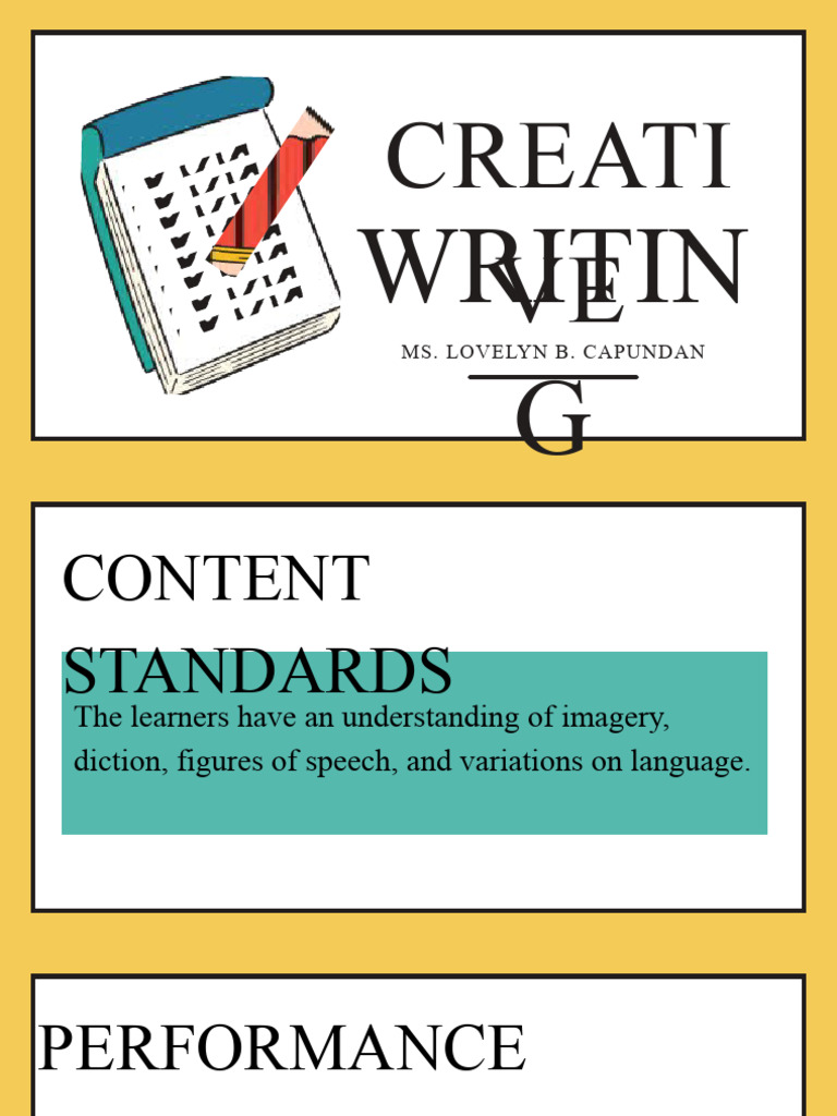 Creative Writing - Mod 1 | PDF | Writing | Truth