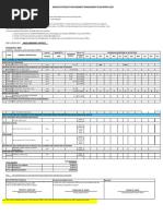 Sample PPMP With Instruction Sample | PDF | Stationery