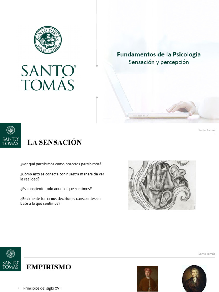 Sensación y Percepción | Descargar gratis PDF | Sentidos | Percepción