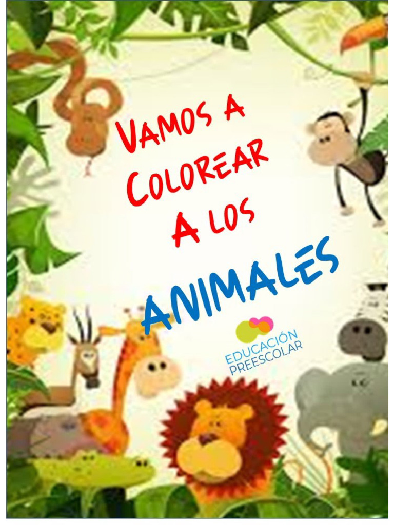 Animales Para Colorear | PDF
