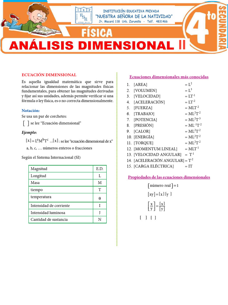 Analisis-dimensional-para-Tercer-Grado-de-Secundaria (1) (1) | Descargar gratis PDF | Esfuerzo ...