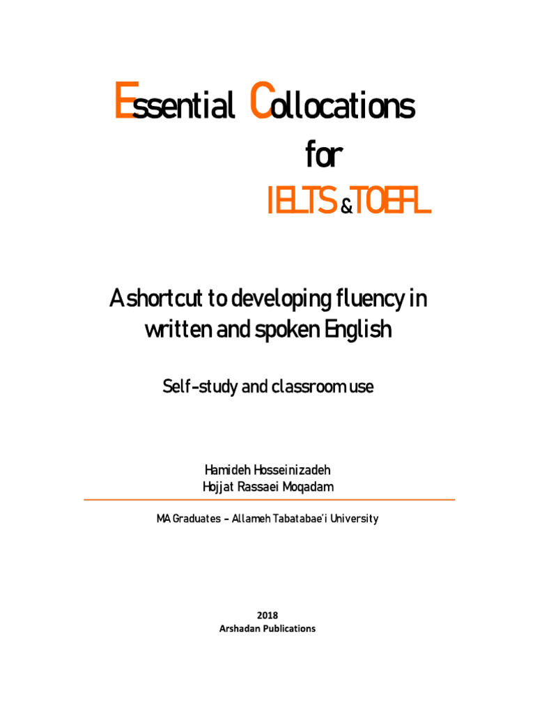 Essential Collocations For IELTS and TOE | PDF
