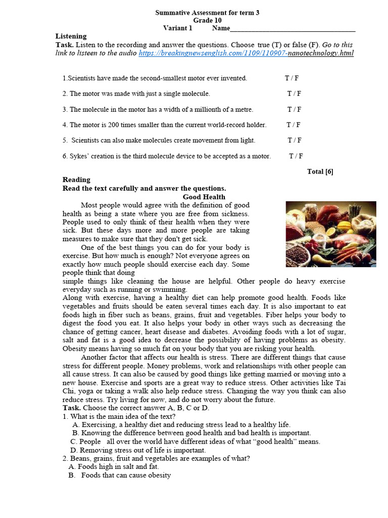 10 grade SAT 3rd Term | PDF | Albert Einstein | Stress (Biology)