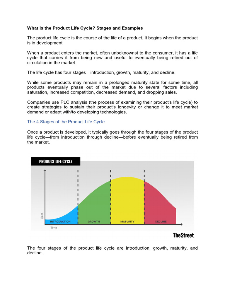 Product Life Cycle | PDF | Brand | Tea
