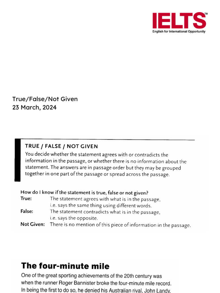 Engoo & IELTS Reading | PDF