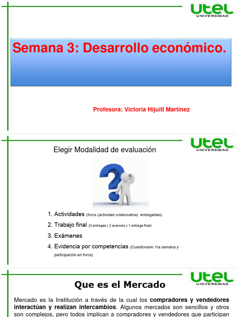 OC Semana 3 Desarrollo Economico | PDF | Inflación | Oferta (economía)