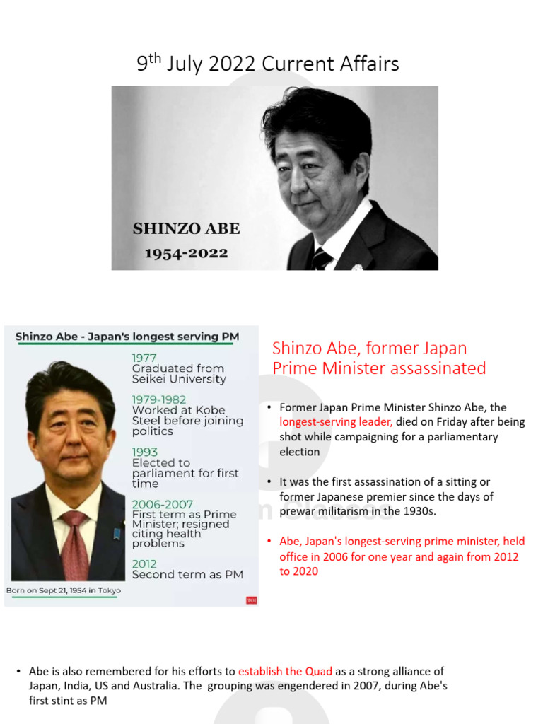 Daily CA 9th Jul 22 - Baf3ad88 5c01 40e6 83da 808dabec20a6 | PDF ...