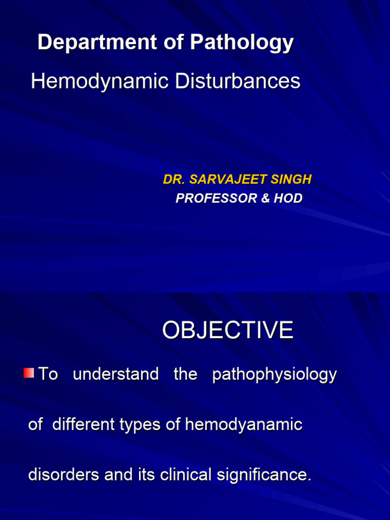 Understanding Hemodynamic Disturbances | PDF | Vein | Liver