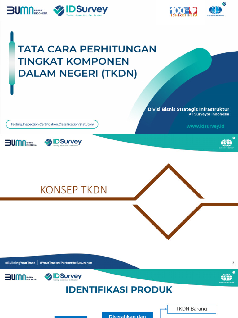 Tata Cara Perhitungan TKDN - 21-22 | PDF