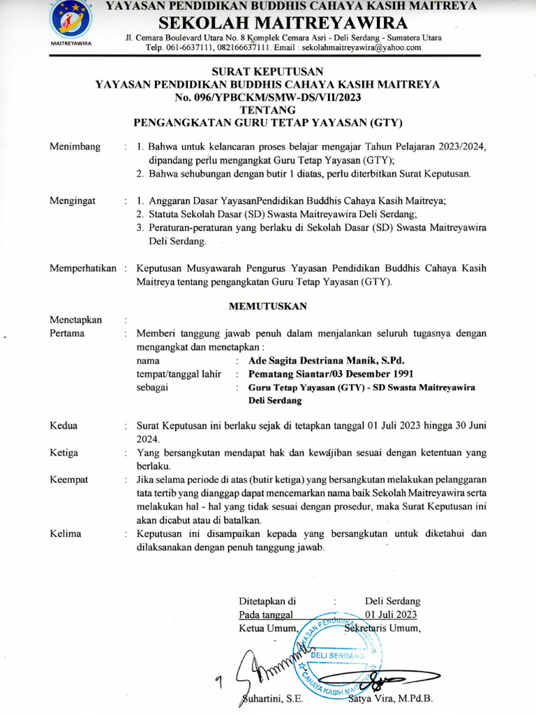 SK PENGANGKATAN DAN PENUGASAN ADE | PDF SK PENGANGKATAN DAN PENUGASAN ADE | PDF