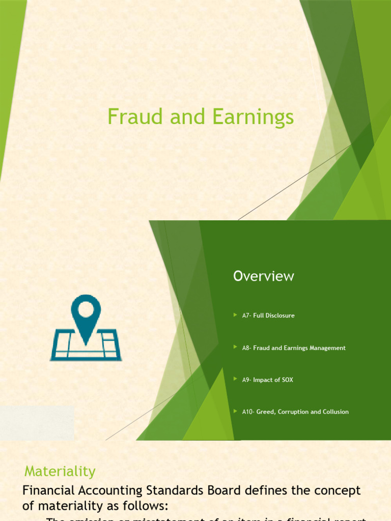 Financial Fraud Insights | PDF | Sarbanes–Oxley Act | Internal Control