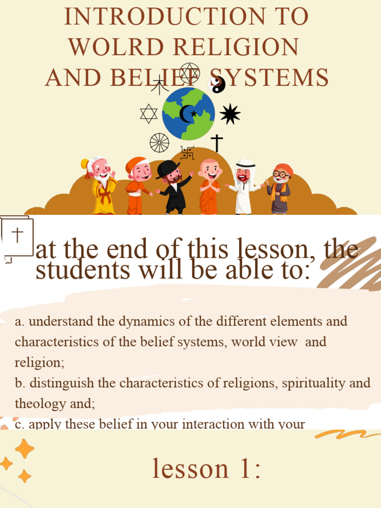 CULMINATING - Week 1-2 - Topic 1 - INTRO TO WORLD | PDF | God | Baptism
