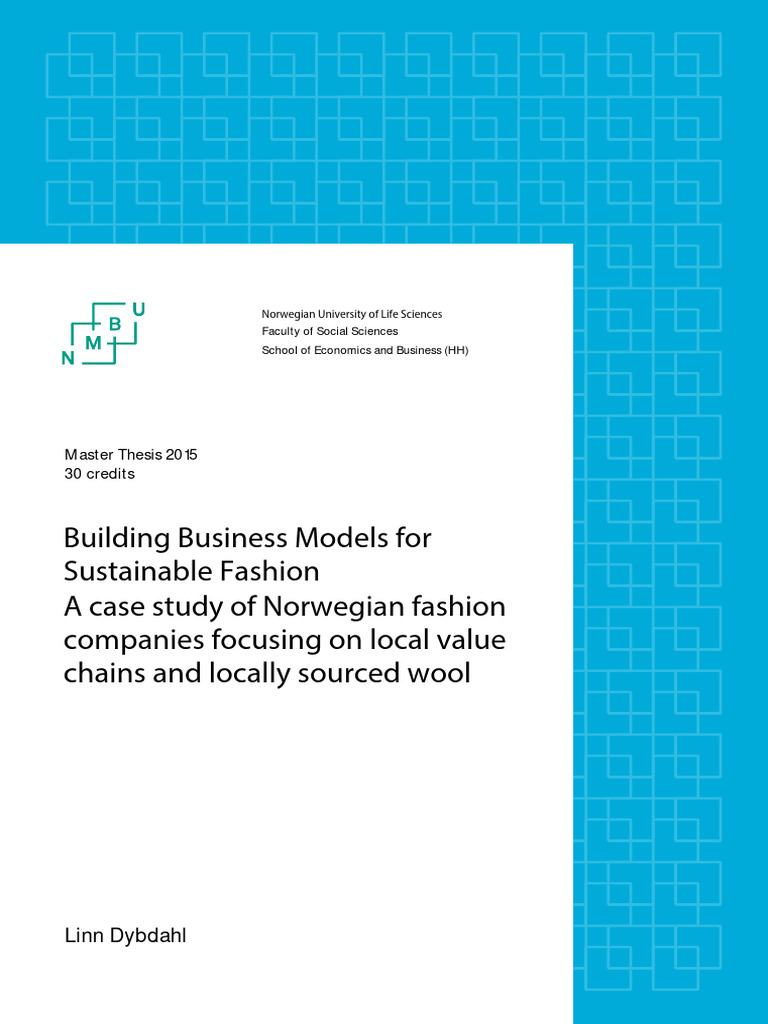 Building Business Models For Locally and Sustainable Fashion 2015 (Caso ...