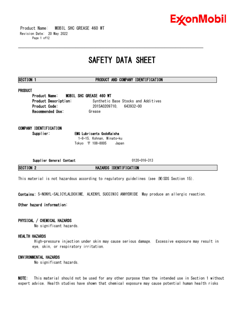 MSDS_661156 | PDF | Personal Protective Equipment | Clothing