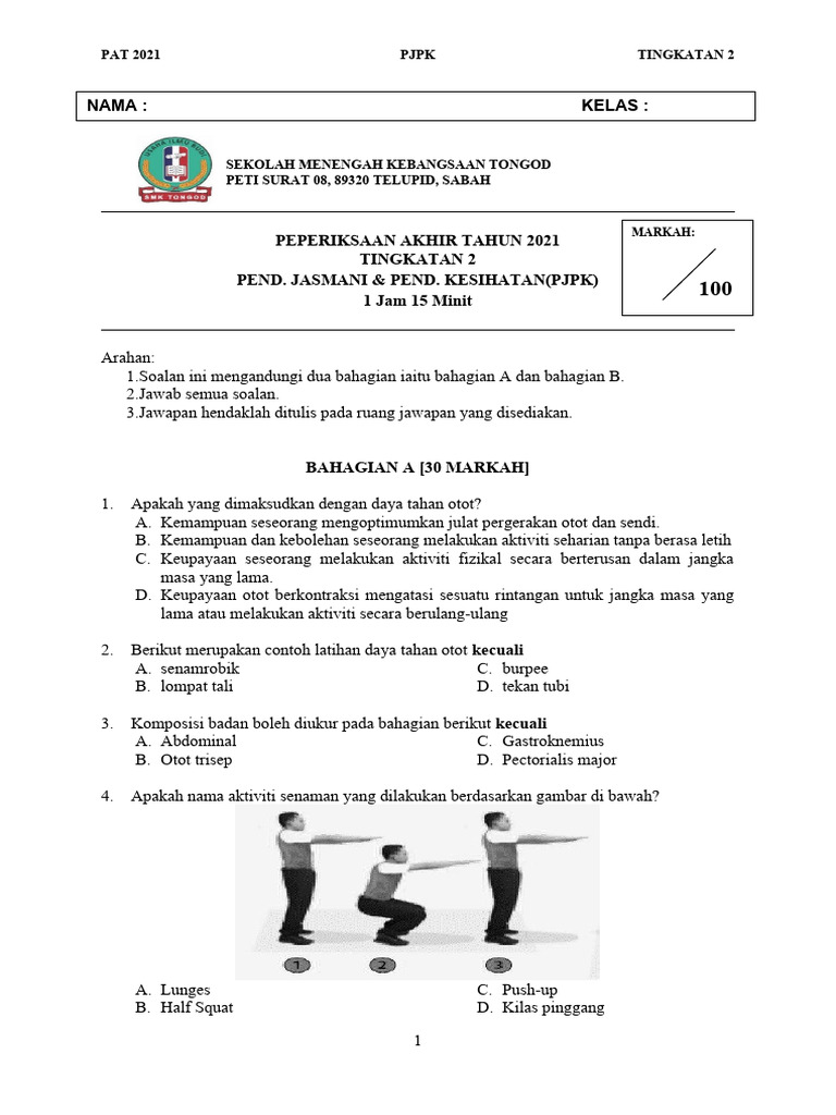 Pat PJPK T2 2021 | PDF