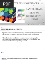 NDVI, NDBI & NDWI Calculation Using Landsat 7, 8: September 2018 | PDF ...