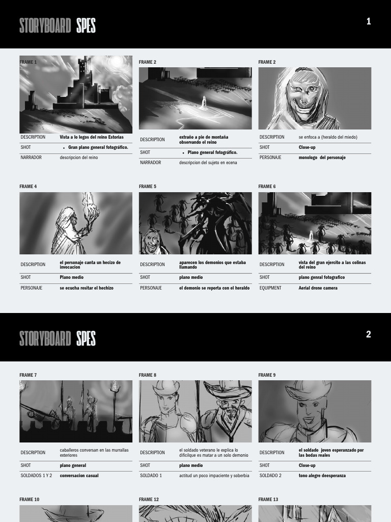 Storyboard Spes Sergio Navarrete | PDF
