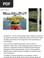 Lecture 5 Leveling Differential Leveling and Two Peg Test Method | PDF ...