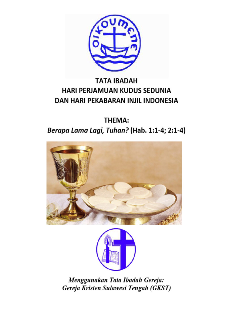 Tata Ibadah HPKD & HPII 2022 - GKST | PDF