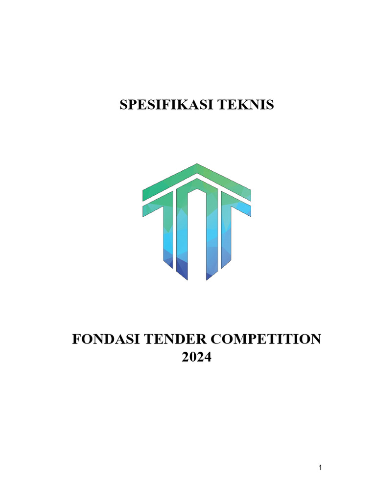 Spesifikasi Teknis FTC 2024 | PDF