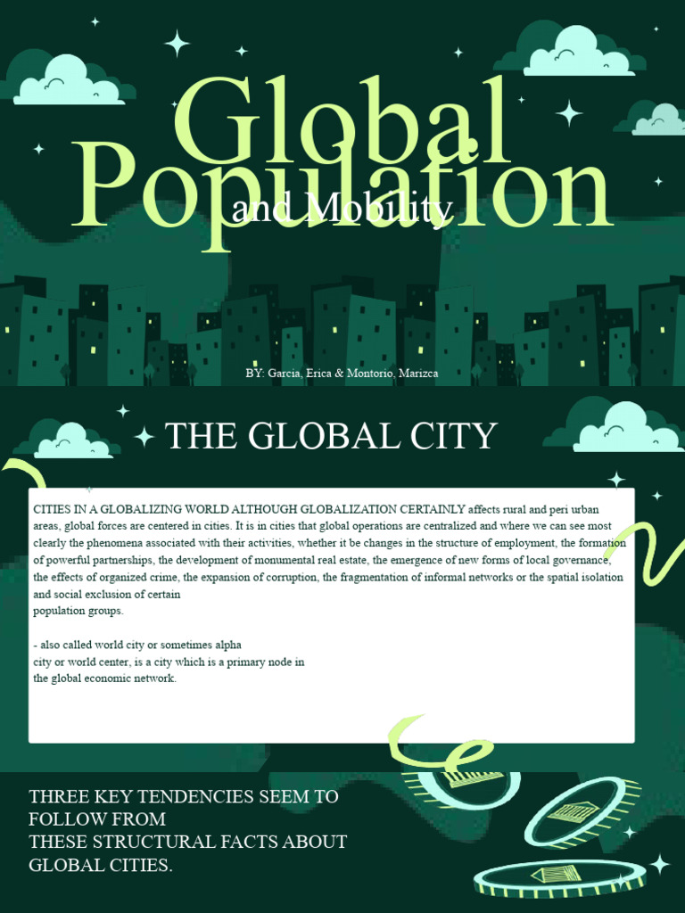 Global Population and Migration | PDF | Human Migration | Demography