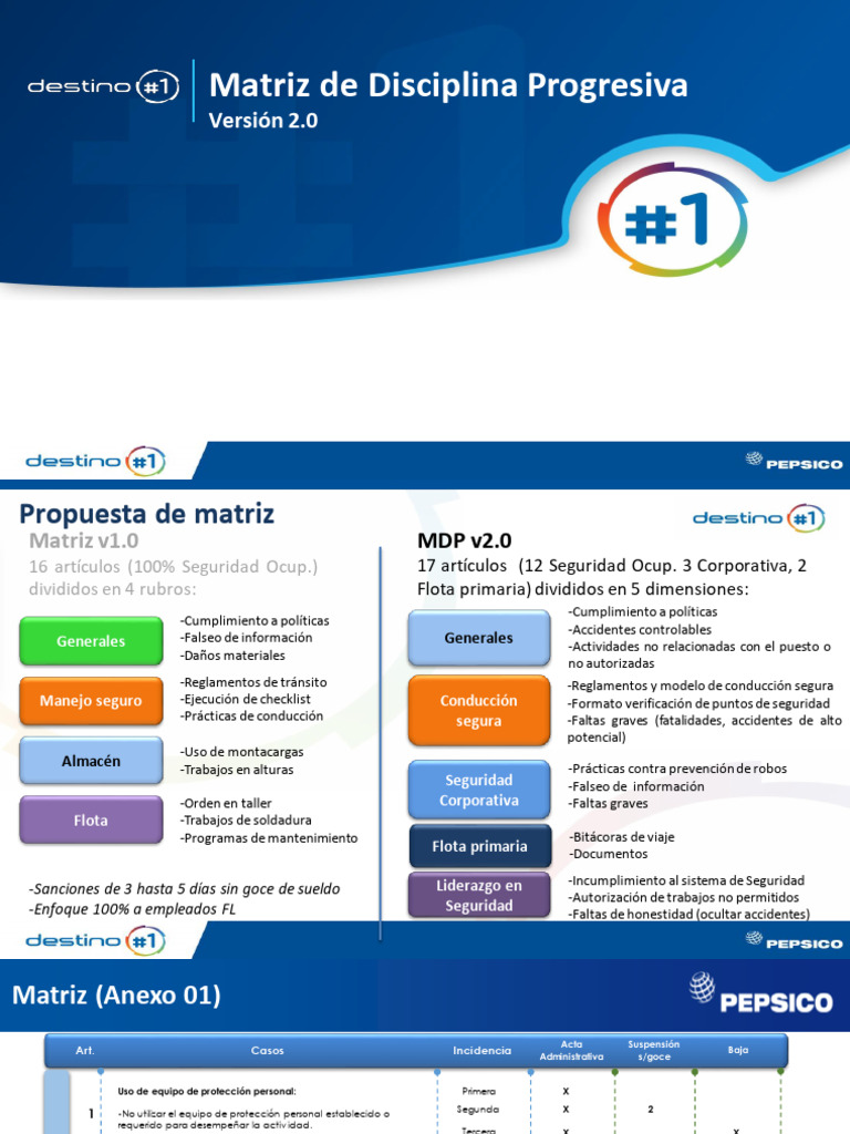 Matriz de Disciplina Progresiva 2.0 | PDF | Business