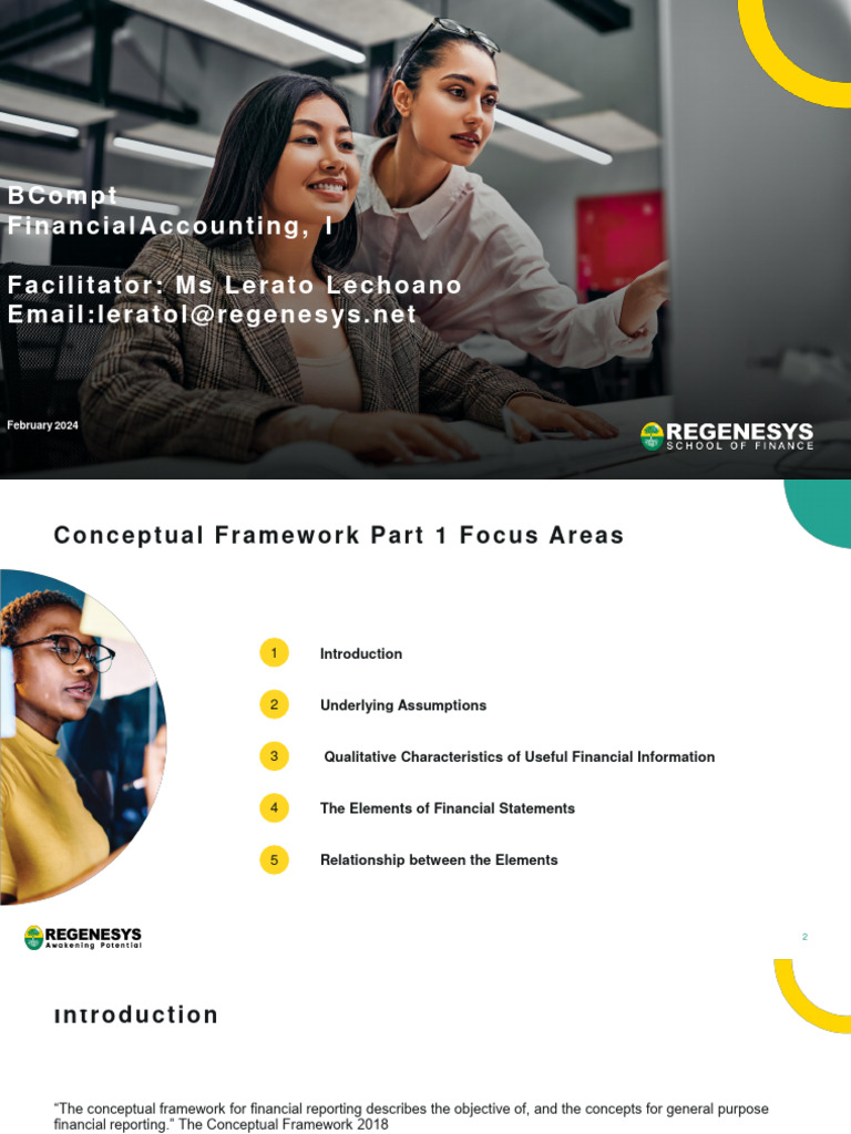 FAC Session 2 Conceptual Framework Part 1 | Download Free PDF ...