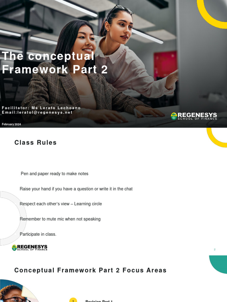 FAC Session 3 Conceptual Framework Part 2 | PDF | Debits And Credits ...