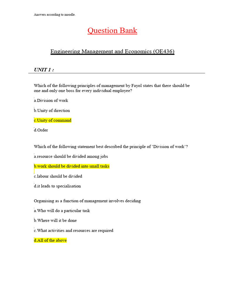 Question Bank | PDF | Depreciation | Business Economics