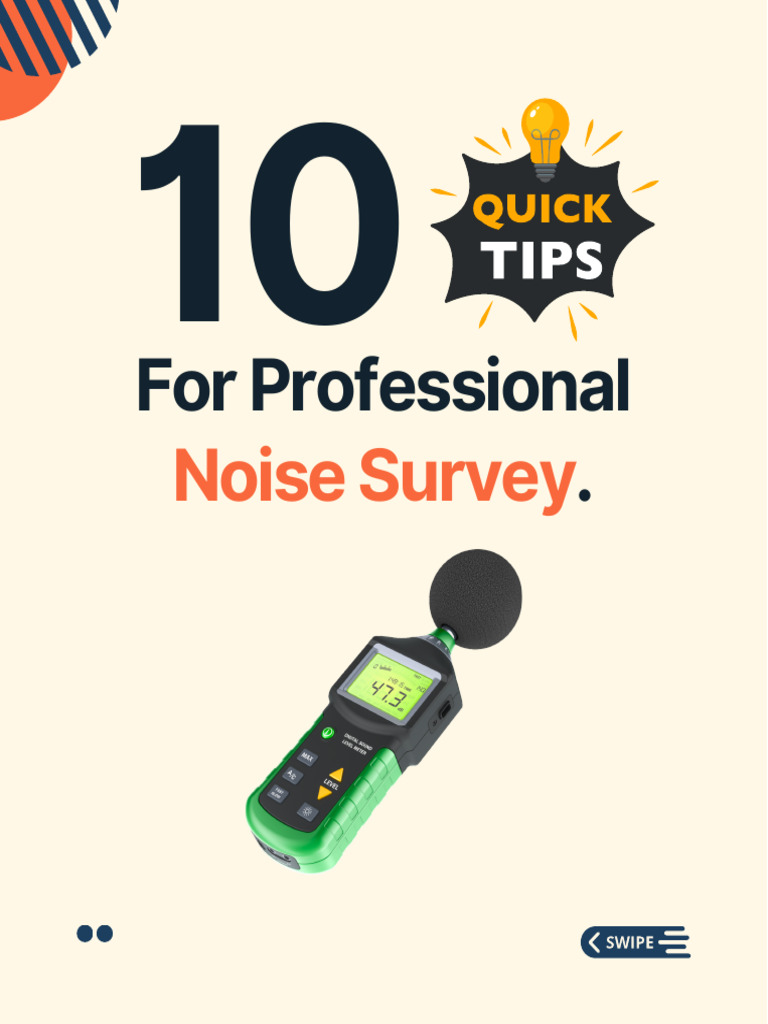 10 Tips for Noise Survey | PDF