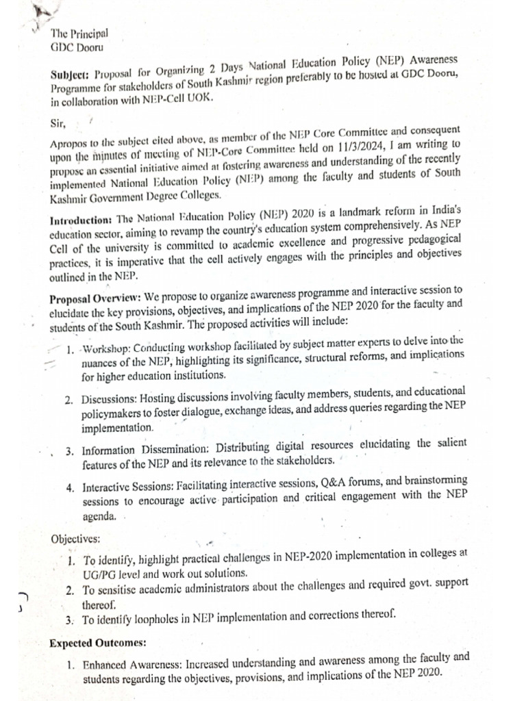 Dooru Proposal | PDF