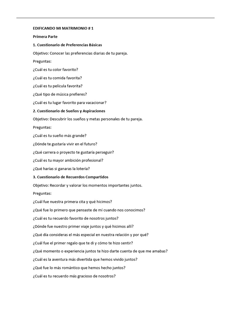 Edificando Mi Matrimonio | PDF