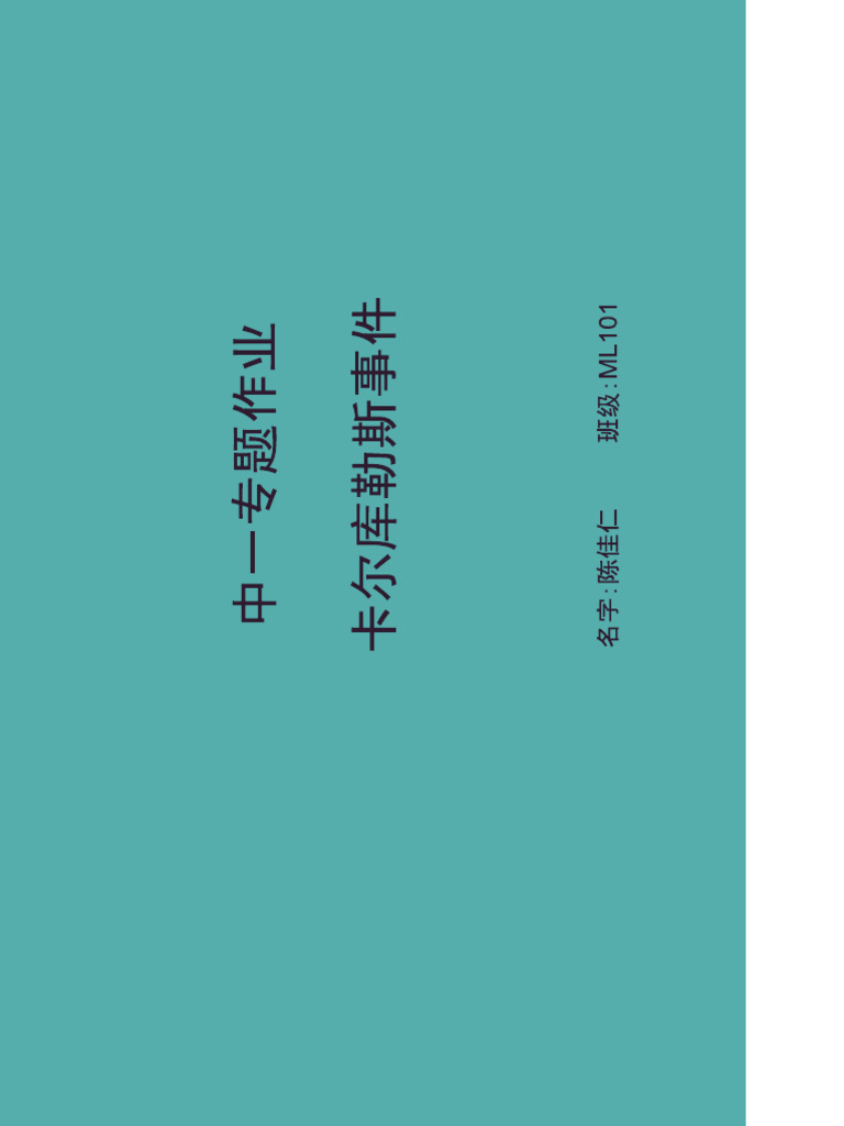 Correct Chinese Poster | PDF