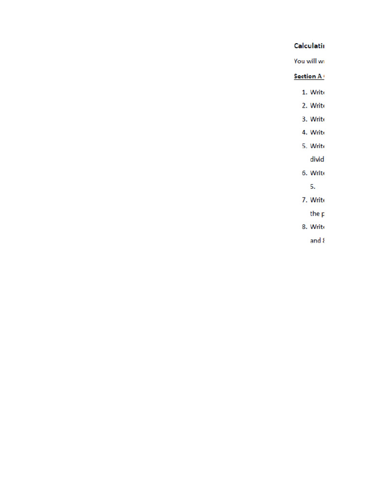 Ex Calculating | PDF