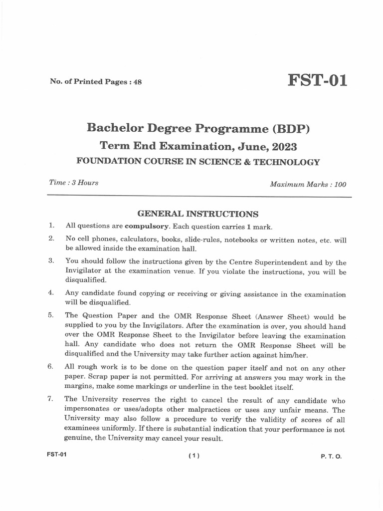 FST01 | PDF