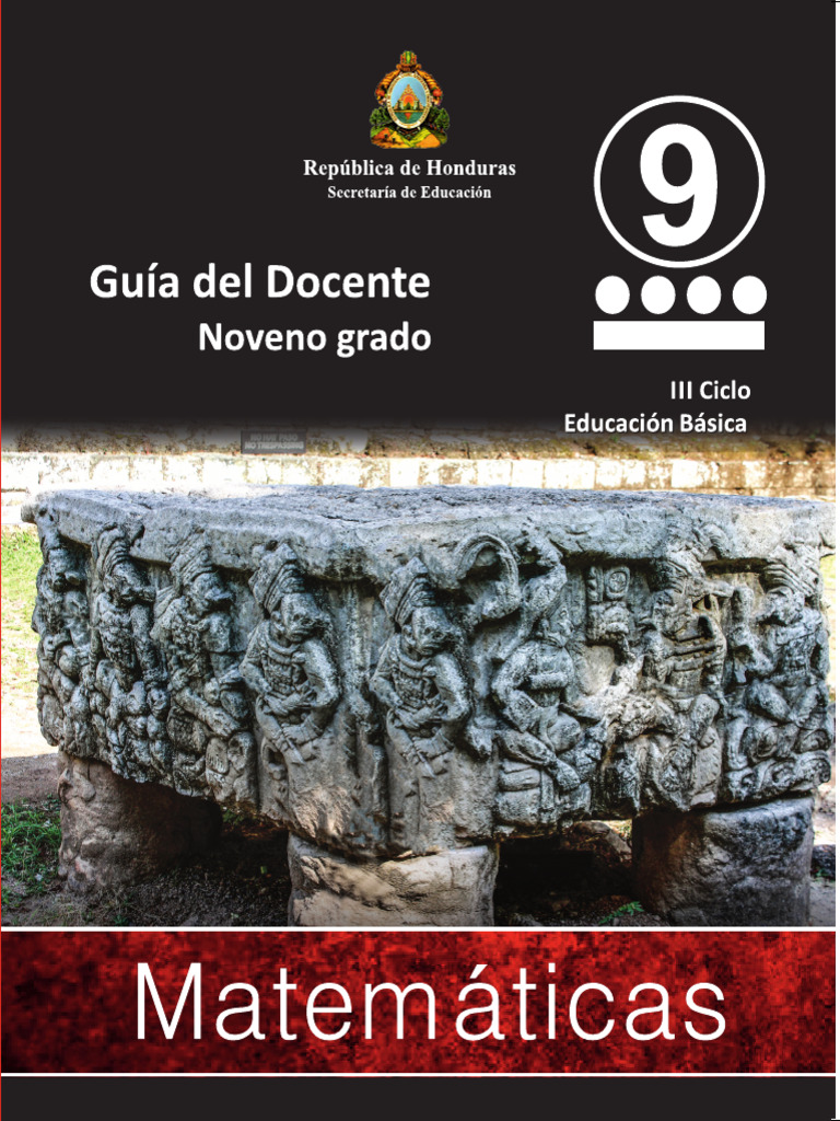 Copia de Guia Docente Matematicas 9no Grado 2022 | PDF | Arte
