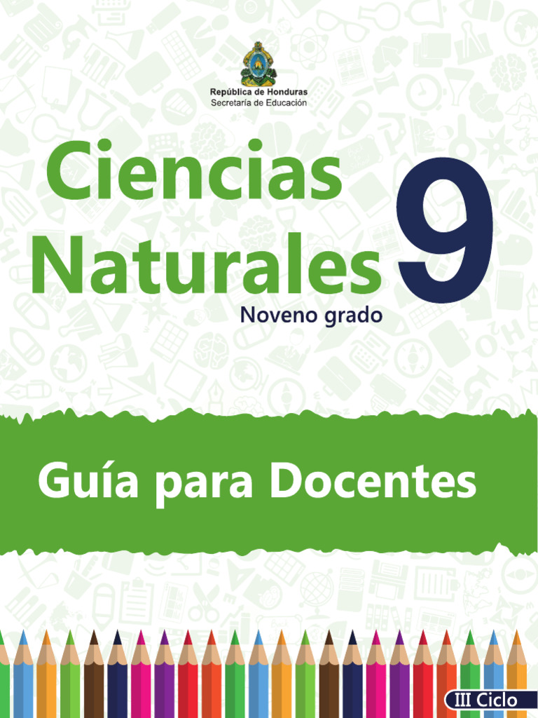 Guia Docente CCNN 9no Grado 2022 | PDF