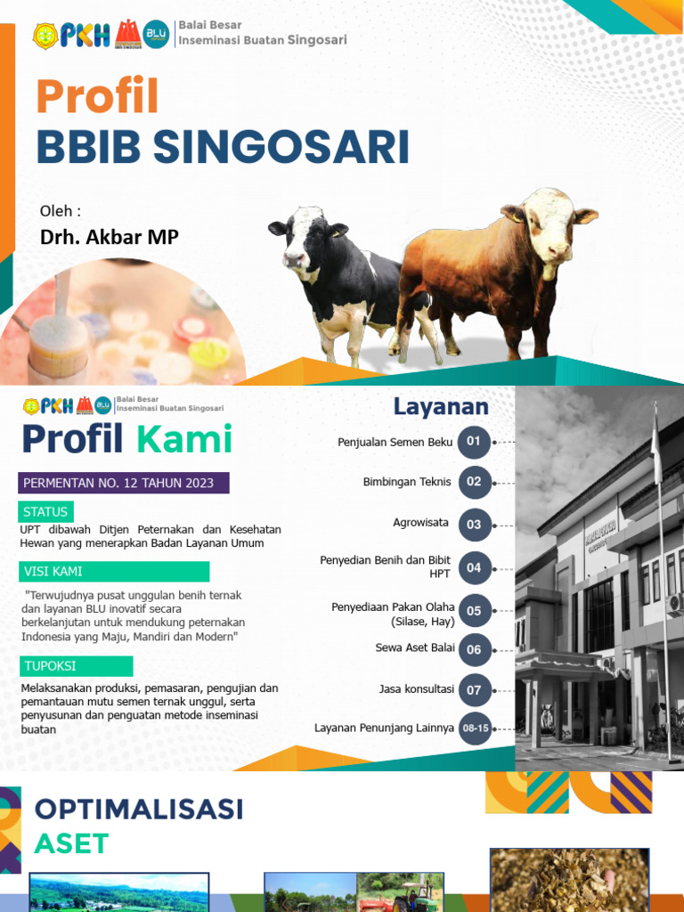 Profil BBIB Singosari dan Layanannya | PDF