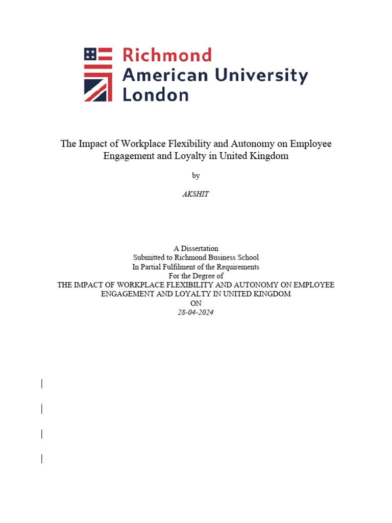 Akshit Complete Thesis | PDF | Motivational | Motivation