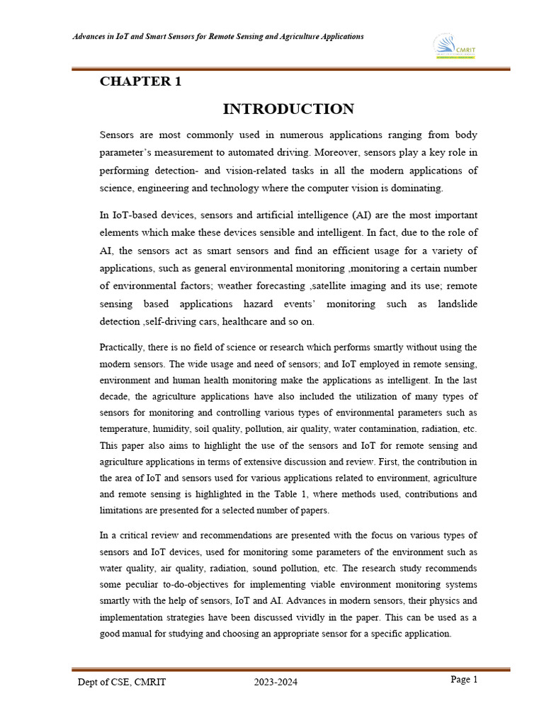 18CSS84 - Technical Seminar - Report Body Format | PDF | Internet Of ...